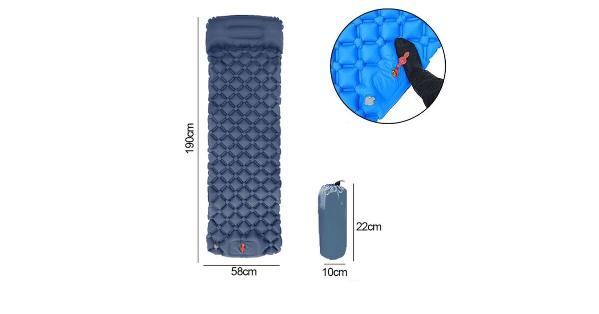 Outwell - Felfújható Kemping Matrac - 190x60x5cm | Pepita.hu