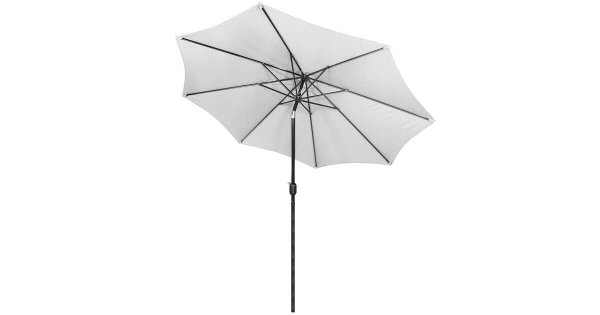 Slnečník na záhradnú terasu, s rukoväťou a výklopom, priemer 300 cm ...