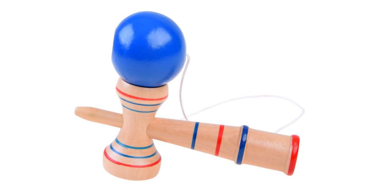 Jucărie de dezvoltare a abilităților Kendama din lemn | Pepita.com