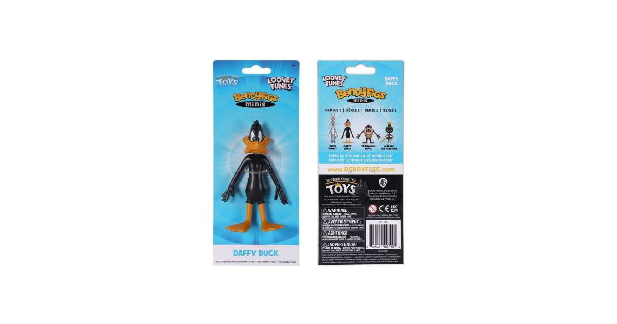 BendyFigs Looney Tunes – Dodó Kacsa figura 11,5 cm | Pepita.hu
