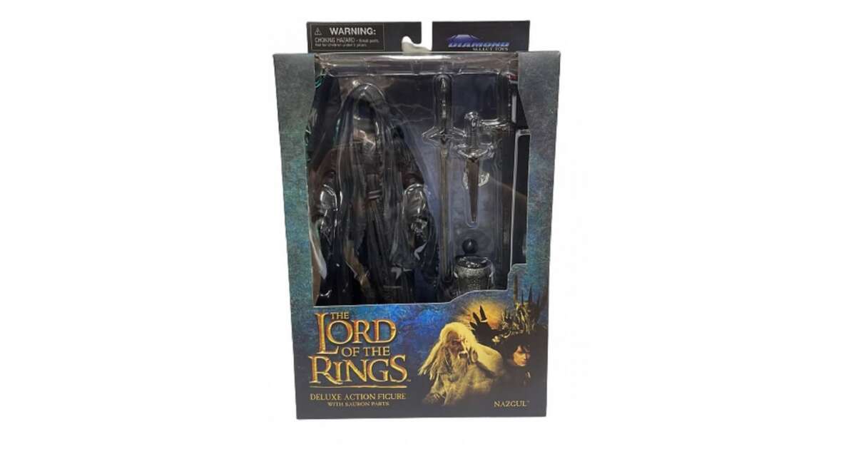 Diamond Select Toys - Gyűrűk Ura Nazgûl Akciófigura - 18 cm | Pepita.hu