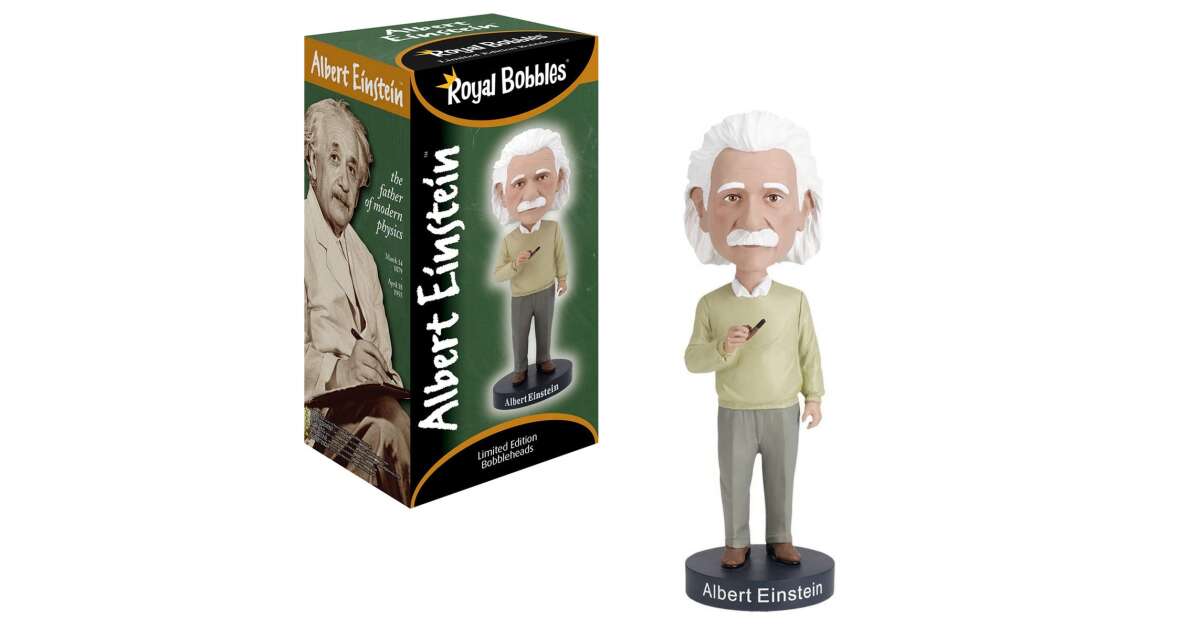 Albert Einstein V2 pipával Limited Edition Bobbleheads figura 20 cm | Pepita.hu