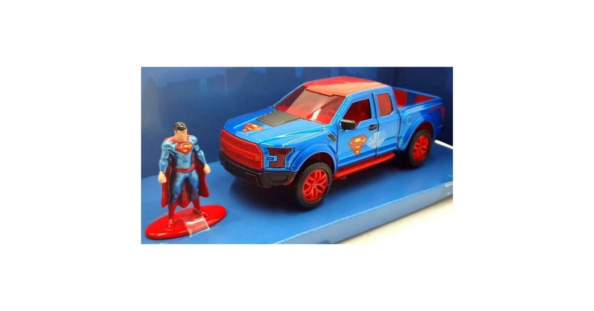 Superman & 2017 Ford F-150 Raptor modell autó 1:32 | Pepita.hu