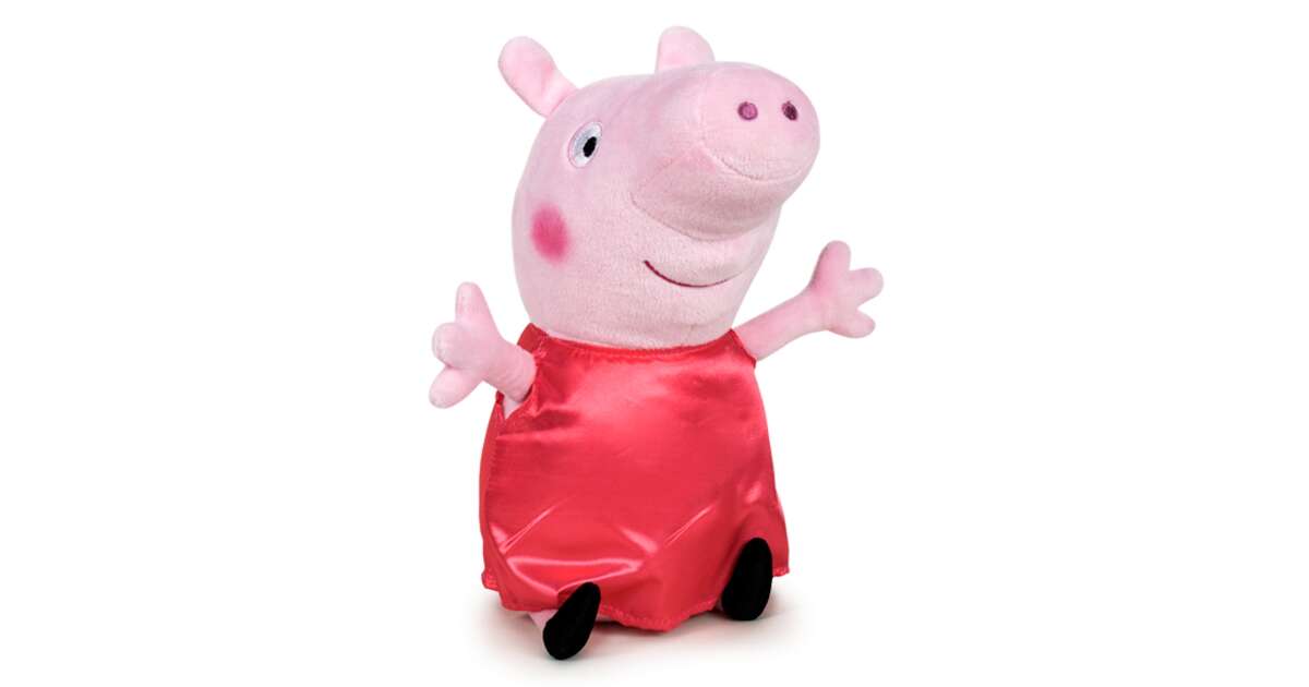 Peppa Malac Plüss - Klasszikus - 31 cm | Pepita.hu