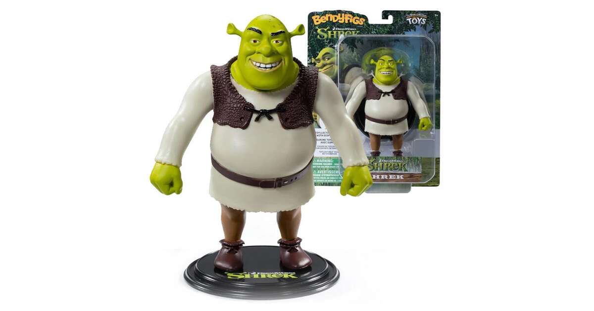 BendyFigs DreamWorks Shrek Figura - 15 cm | Pepita.hu