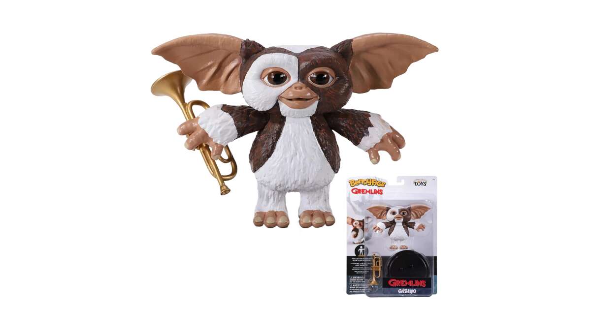 BendyFigs Szörnyecskék Gremlins series 1 Gizmo figura 10 cm | Pepita.hu