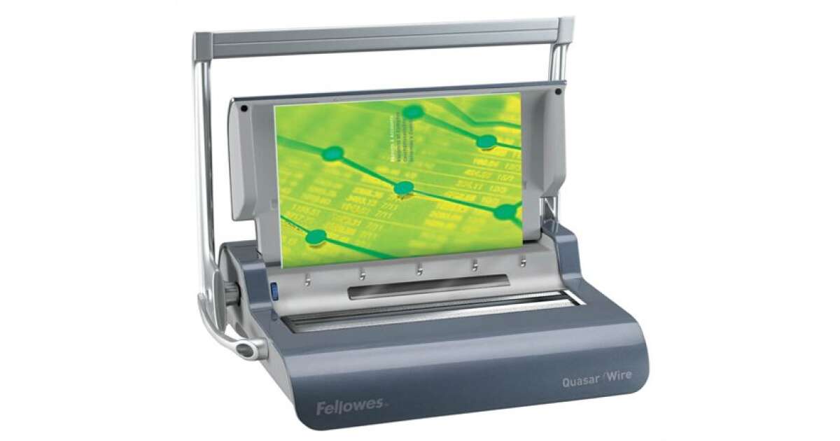 FELLOWES Quasar Wire manuális spirálozógép fém spirálkötéshez (130 lap ...