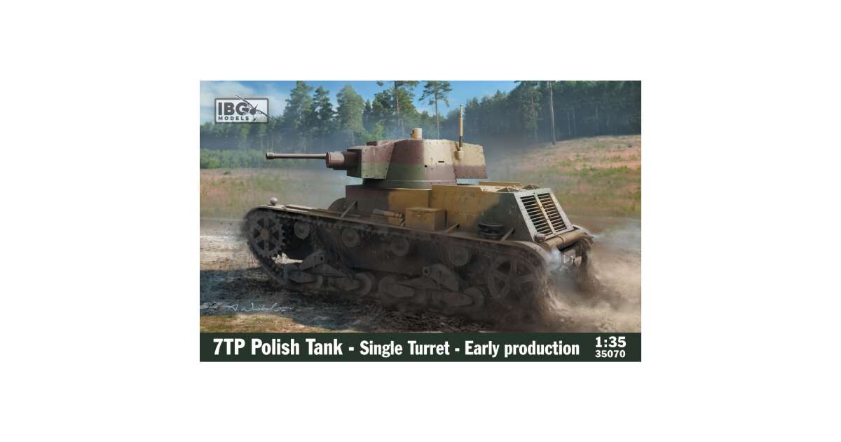 IBG Models - 7TP Lengyel Harckocsi - Modell - 1:35 | Pepita.hu