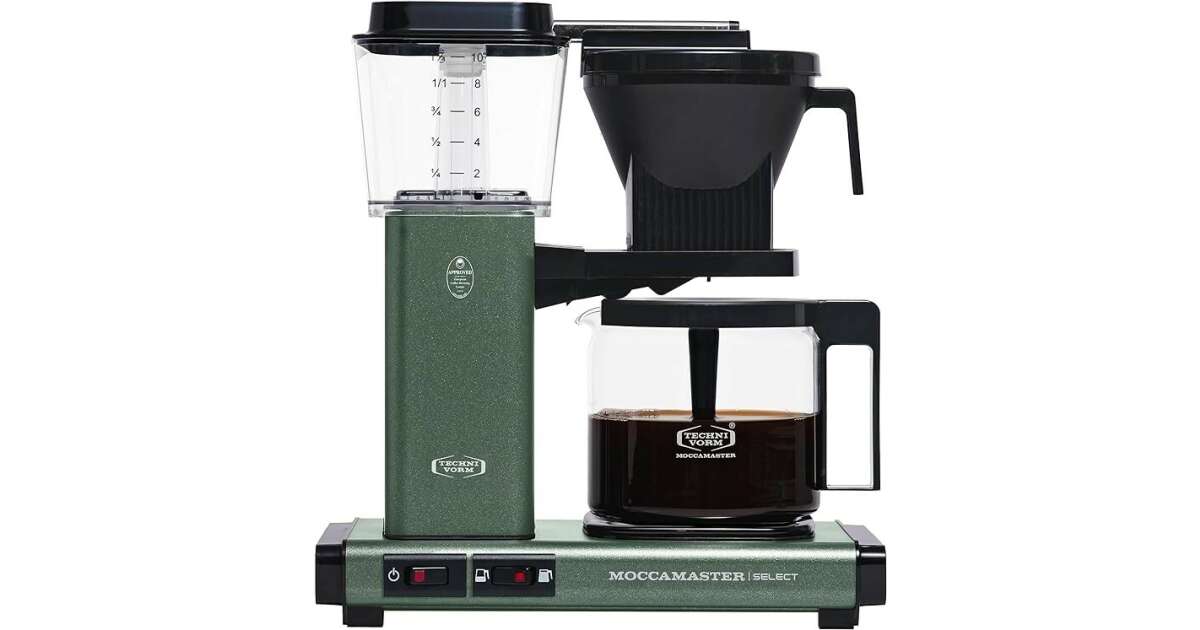 Moccamaster KBG 741 Select Filterkaffeemaschine - Forest Green | Pepita.com