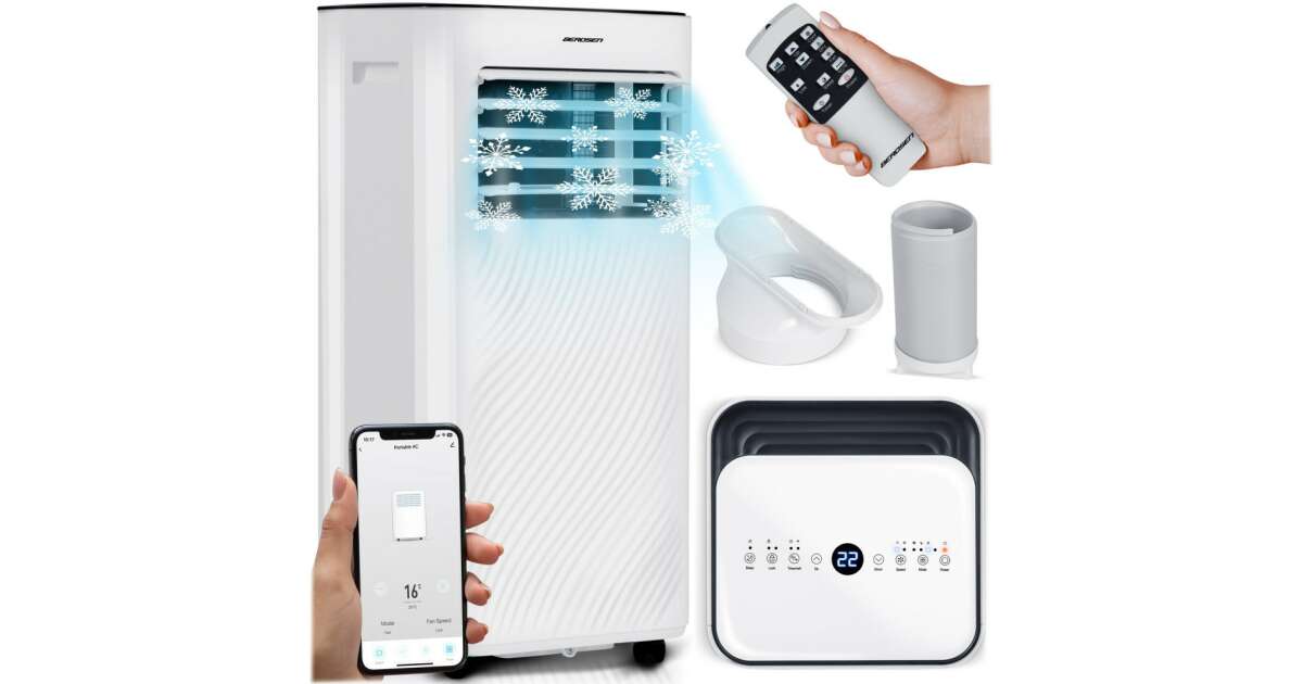 Klimatyzator przenośny - Berdsen BD-582 9000 BTU | Pepita.com