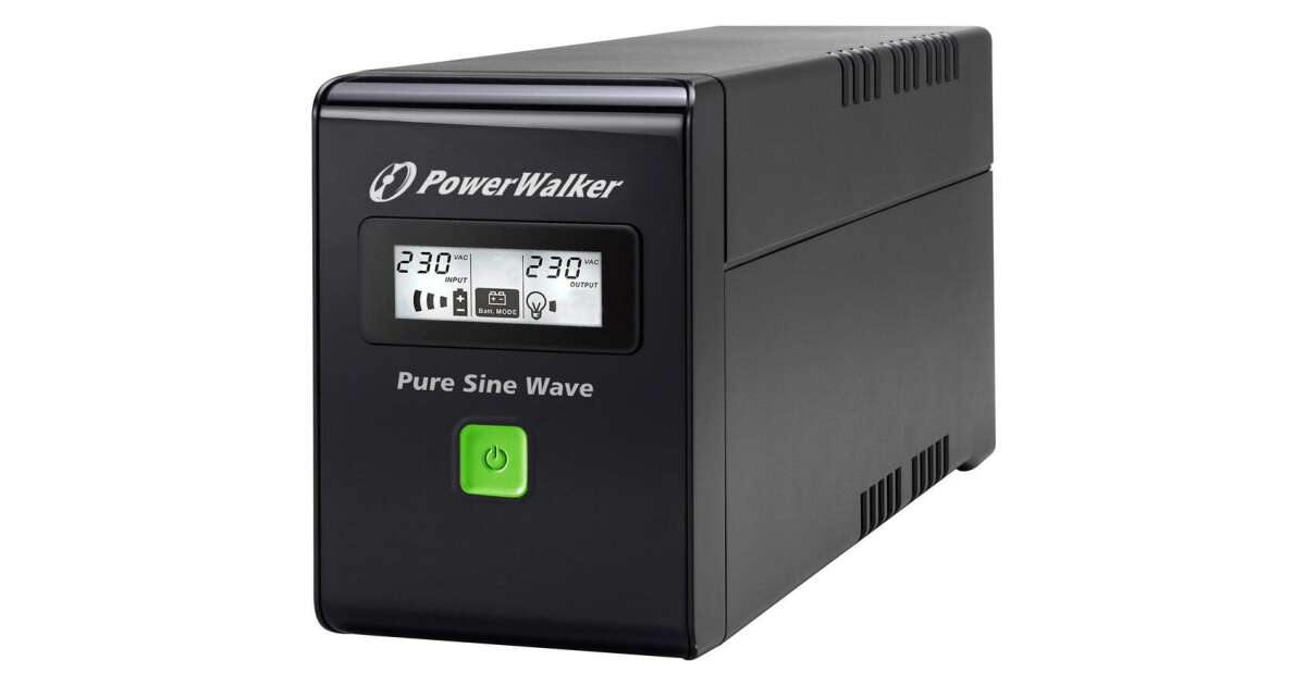 UPS INTERAKTIVNI 800VA 2X PL 230V, ČISTI SINUSNI VAL, RJ11/45 ULAZ ...