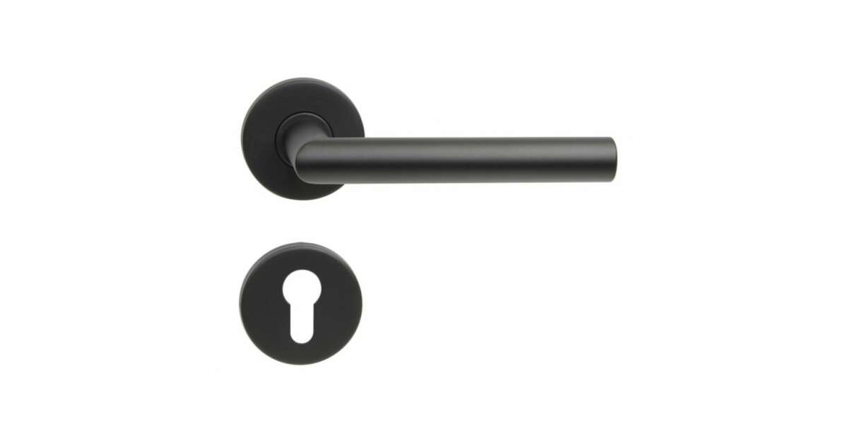 RK Matt Fekete Kilincs - PZ Cilinderbetét | Pepita.hu