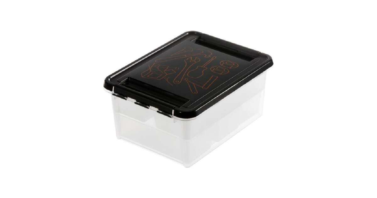 SmartStore Deco 15 Szerszámosláda - 14L - 40x30x18cm | Pepita.hu
