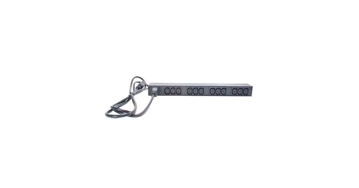APC PDU BASIC AP9565 rackes elosztó (12 IEC13) 16A | Pepita.hu