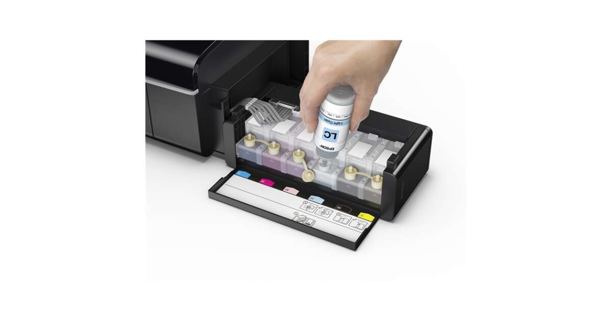 EPSON L805 color, USB/WiFi, A4 FF 5,1 pagini/minut, imprimantă cu jet ...