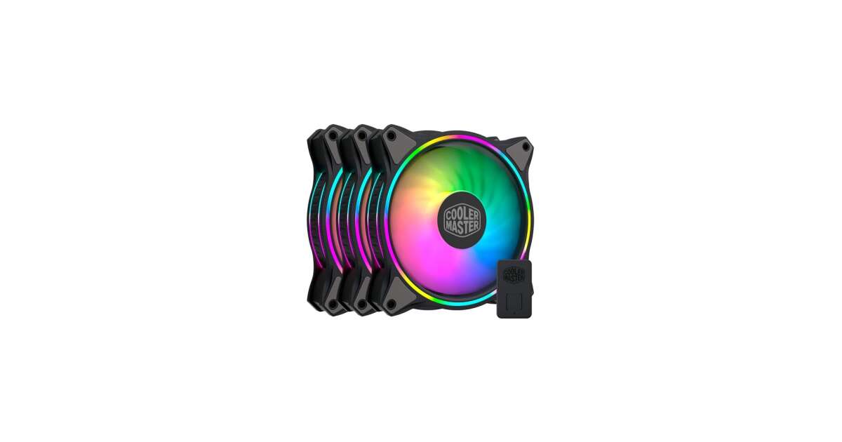 Cooler Master case fan MasterFan MF120 Halo 3 in 1 | Pepita.hu