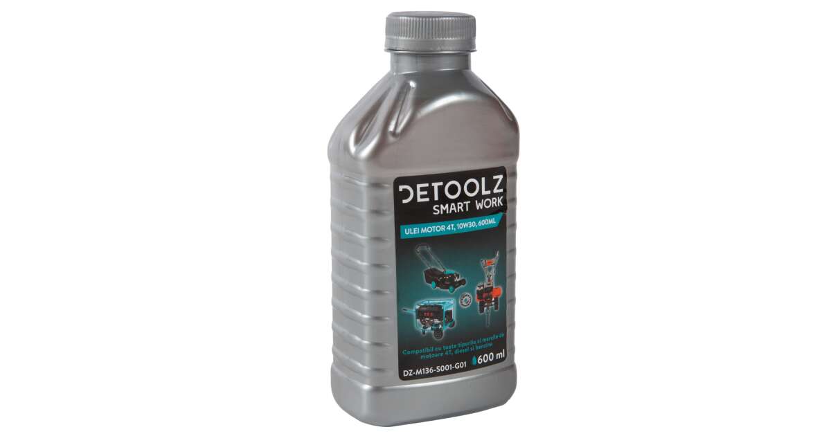 DETOOLZ SMART WORK 4T 10W30 Motorolaj - 600ml | Pepita.hu