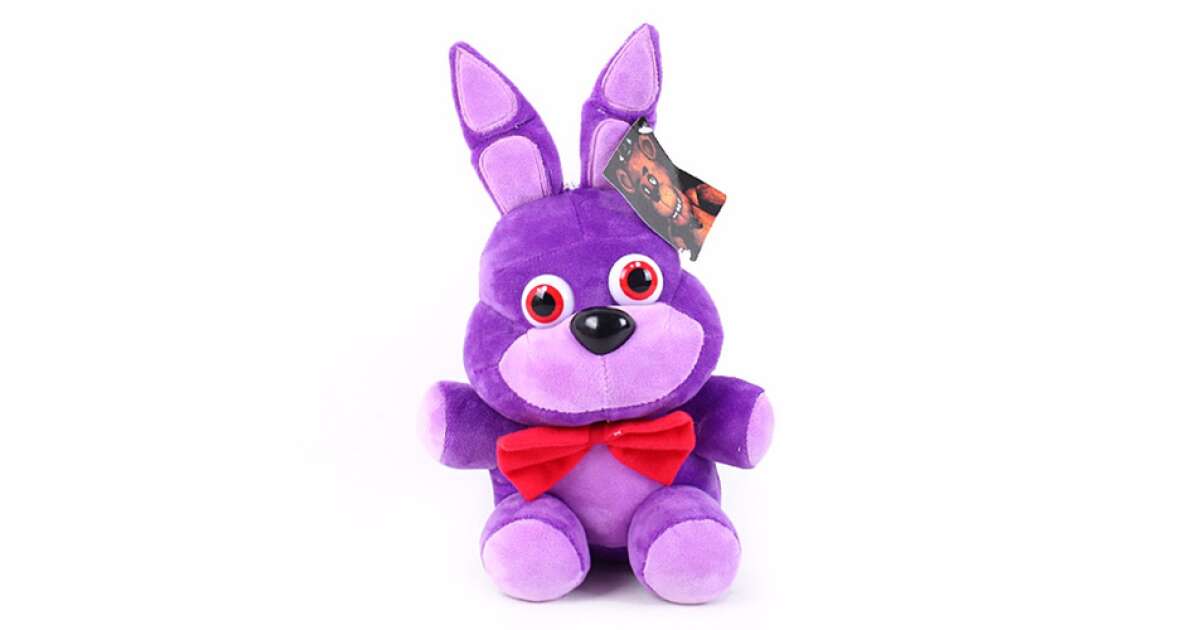 FNAF - Bonnie Lila Nyúl Plüssfigura - 16 cm | Pepita.hu