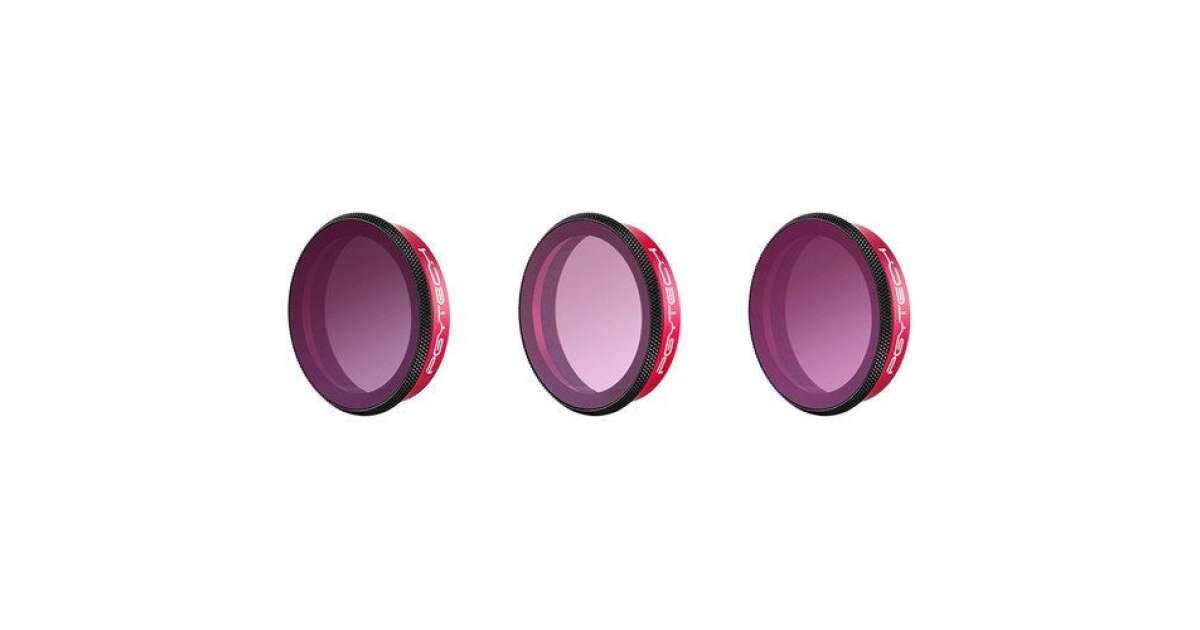 PGYTECH ND Filter Set for DJI Osmo Action, Gradient, 3 pieces | Pepita.com