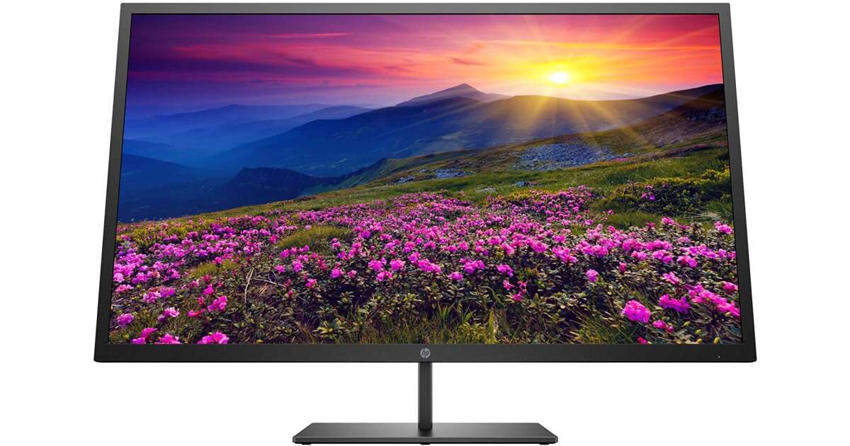 HP Pavilion 32 31.5 VA LED QHD HDMI/DP fekete monitor (+HP Care Pack ...