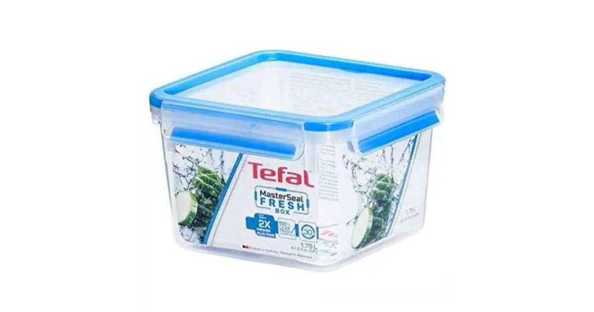 Tefal MasterSeal Fresh Box Műanyag Tároló - 1,75L | Pepita.hu