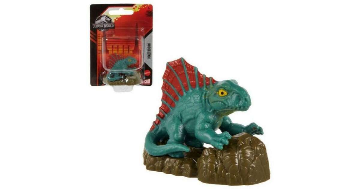 Mattel Jurassic World mini figurák - Dimetrodon (GXB13/GXB08) | Pepita.hu