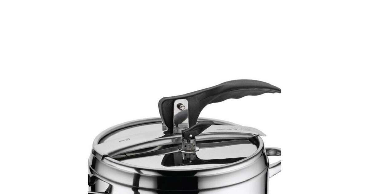 12 literes rozsdamentes acél kukta, gyorsfőző | Pepita.hu