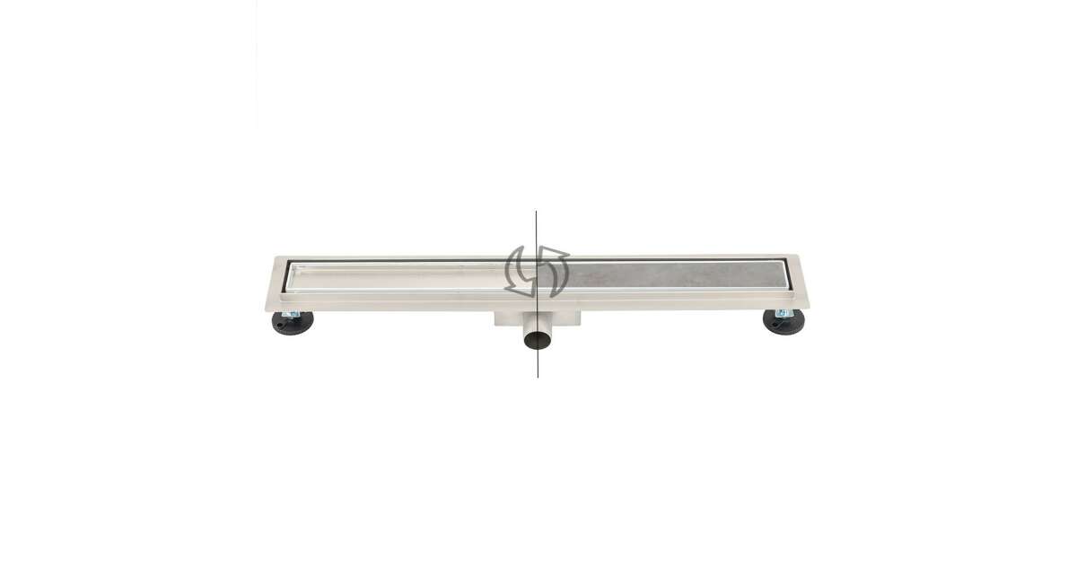 Linea Zuhanyfolyóka - Rozsdamentes Acél - 80 cm | Pepita.hu