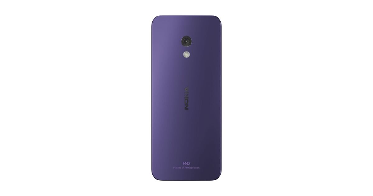 Telefon mobil Nokia 235 (2024) 4G Dual SIM, violet | Pepita.com