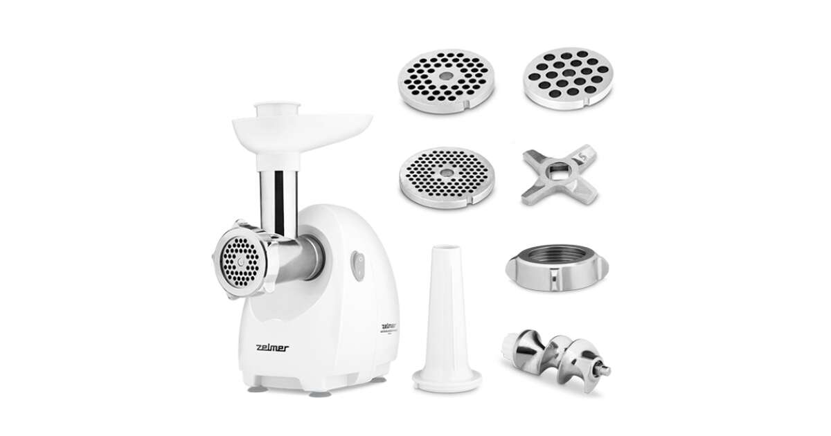 Zelmer ZMM4080B 1900 W, 2.5 kg/perc fehér húsdaráló | Pepita.hu