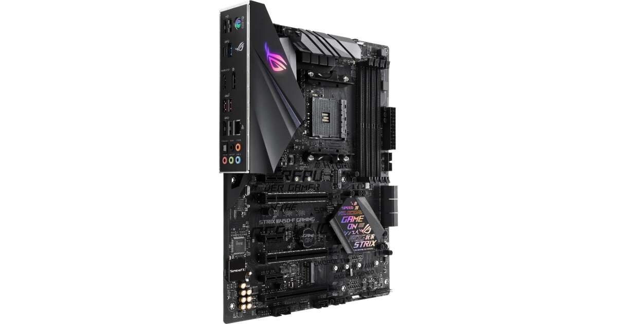 ASUS AM4 ROG STRIX B450-F GAMING AMD B450, ATX herná základná doska ...