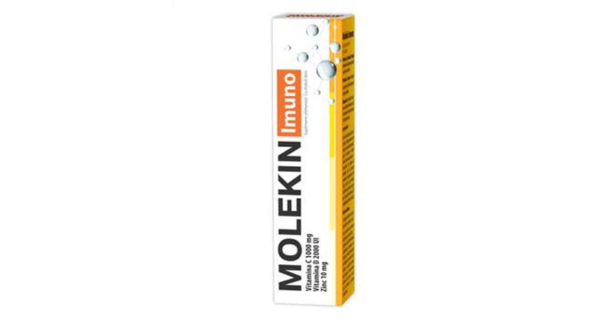 Molekin Imuno, 20 comprimate efervescente, Zdrovit | Pepita.com