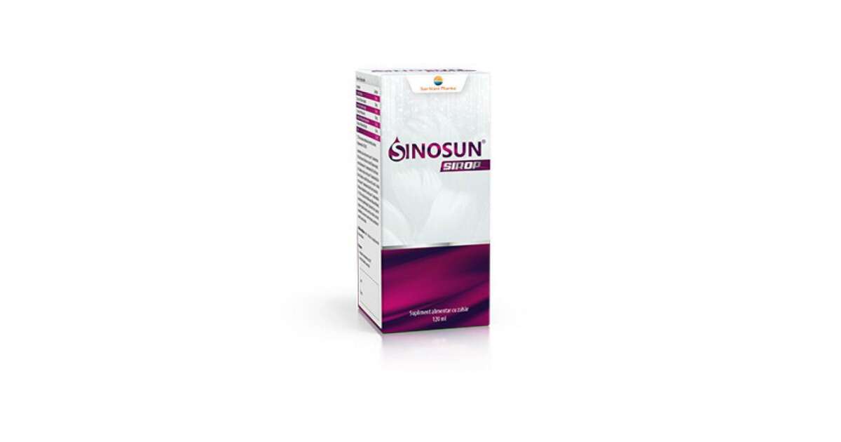 Sinosun Sirop, 120 ml, Sun Wave Pharma | Pepita.com