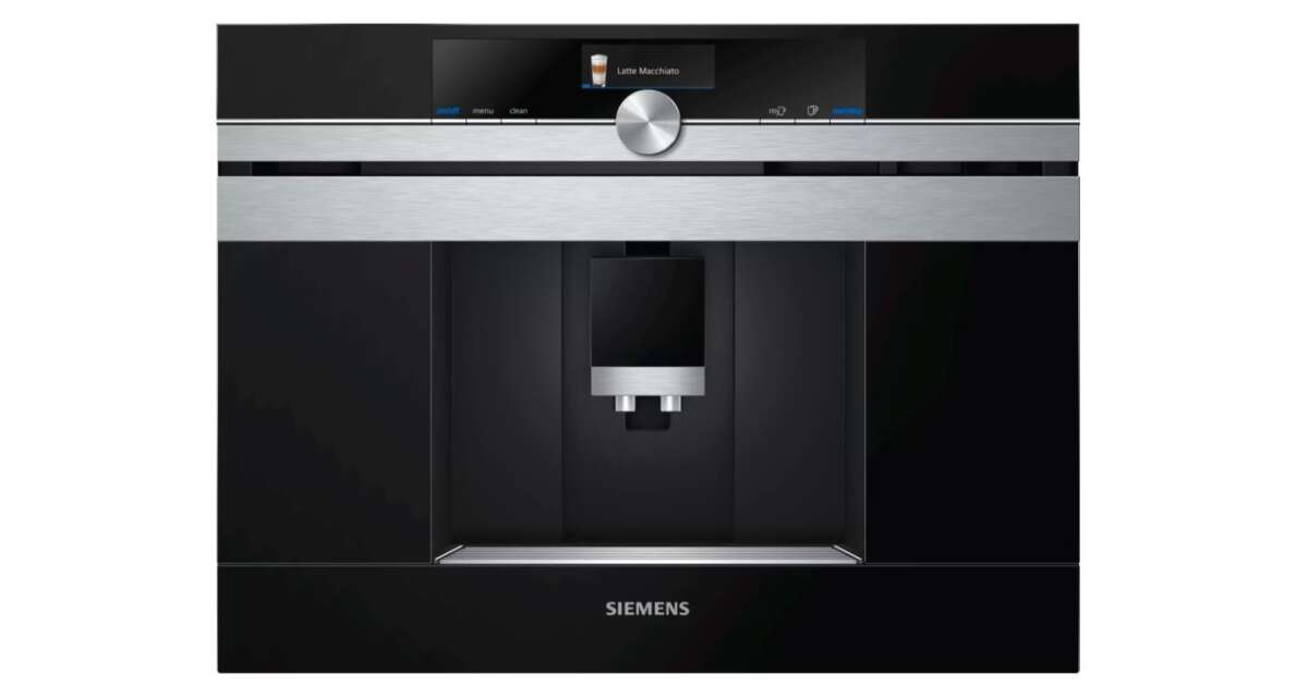 Siemens CT636LES1 Beépíthető Automata Kávéfőző - 2,4L | Pepita.hu