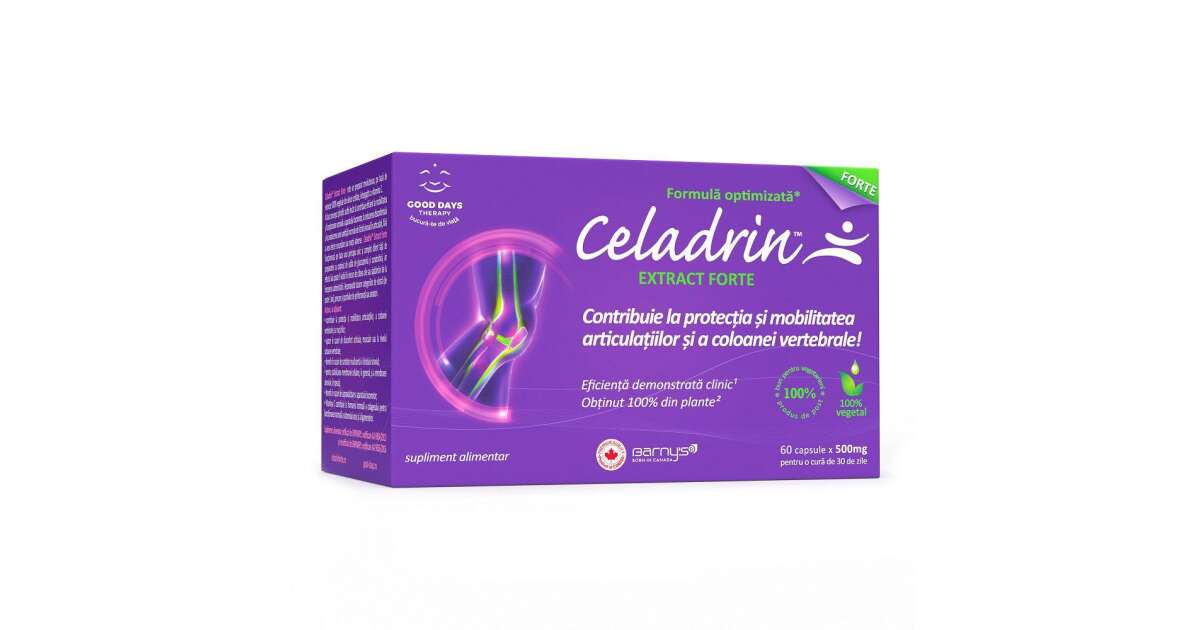 Celadrin Extract Forte, 500 mg, 60 capsule, Good Days Therapy | Pepita.com