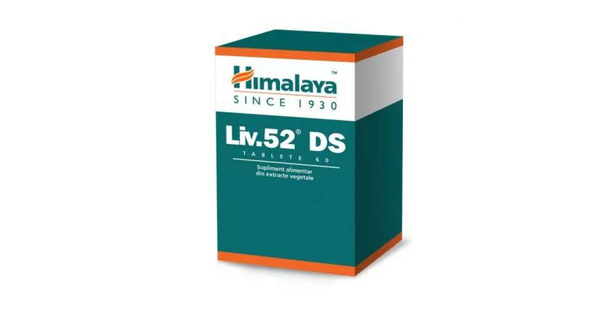 Liv 52 DS, 60 tablete, Himalaya | Pepita.com