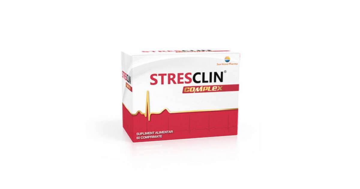Stressclean Complex, 60 tabletta, Sun Wave Pharma | Pepita.hu