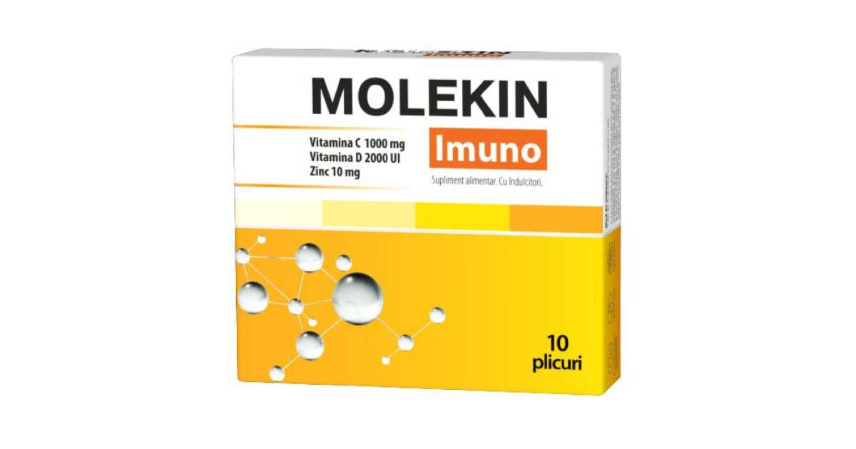 Molekin Imuno, 10 plicuri, Zdrovit | Pepita.com