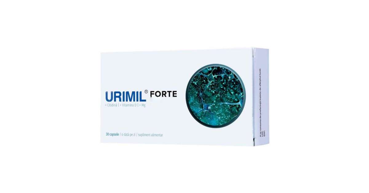 Urimil Forte, 30 capsule, Naturpharma | Pepita.com