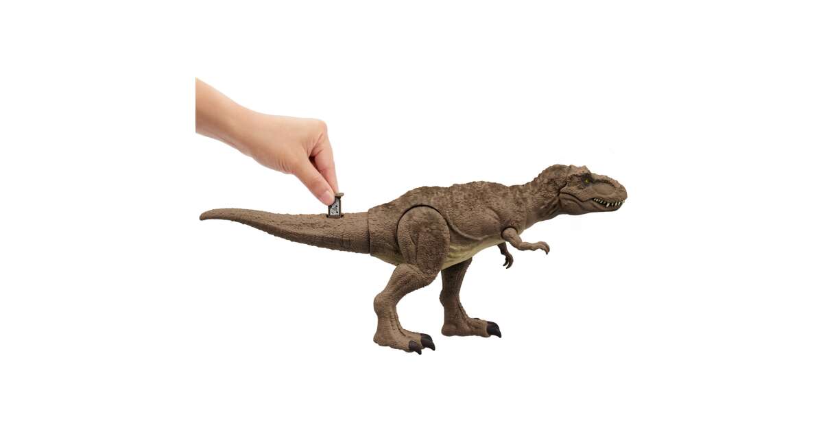 Mattel Jurassic World All-Out Attack Tyrannosaurus Rex Figura (HXF54 ...