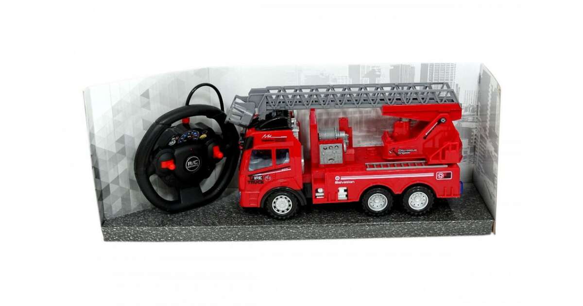 RC tűzoltóautó dobozban - 48999 | Pepita.hu
