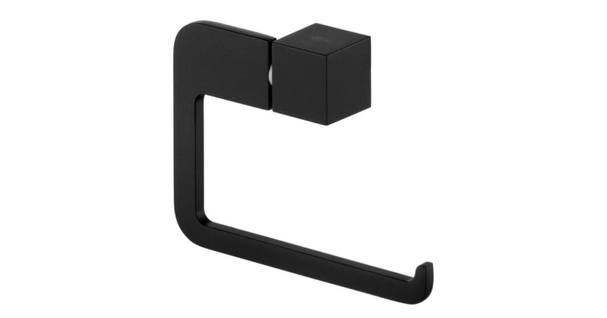 Bisk FUTURA BLACK 02963 fedél nélküli WC papír tartó | Pepita.hu