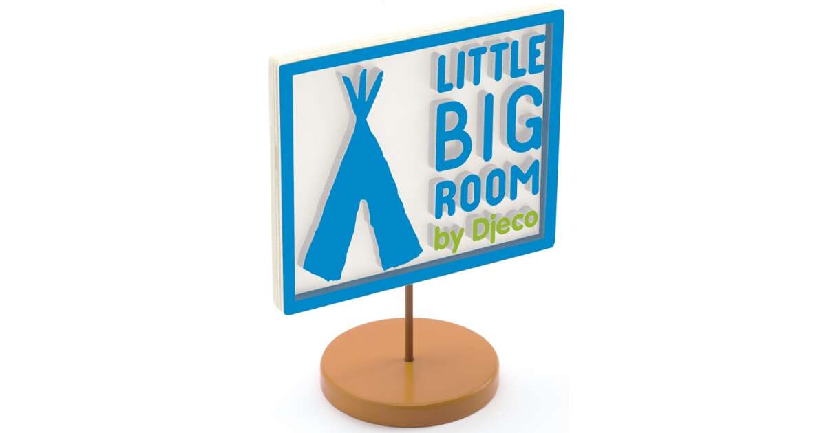 Djeco: Little Big room Display - Logo Little Big Room | Pepita.hu