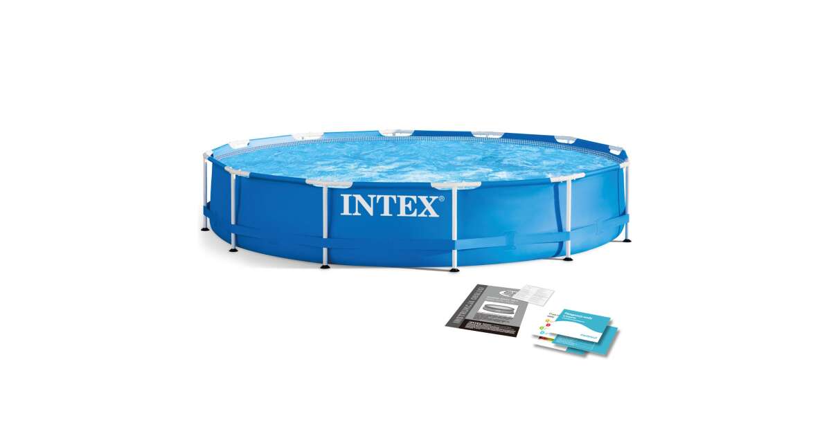 366 x 76 cm intex 28210 kerti keret medence | Pepita.hu