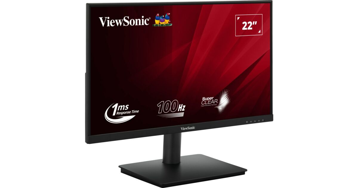 ViewSonic Monitor 22 - VA220-H (IPS, 16:9, 1920x1080, 100Hz, 1ms, 250cd ...