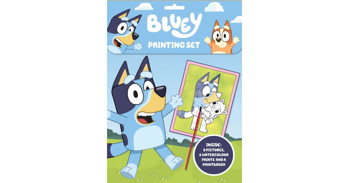 Kreatív készlet, Paint with Bluey | Pepita.hu