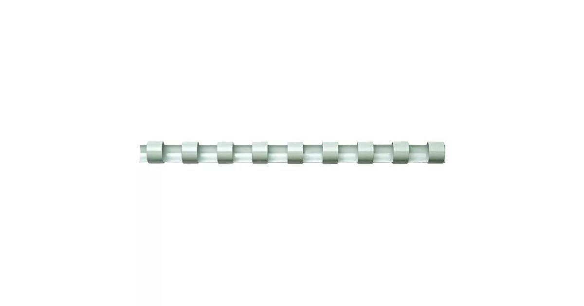 Apex 12 mm 100 Stück 56–80 Blatt weiße Kunststoffspirale | Pepita.com