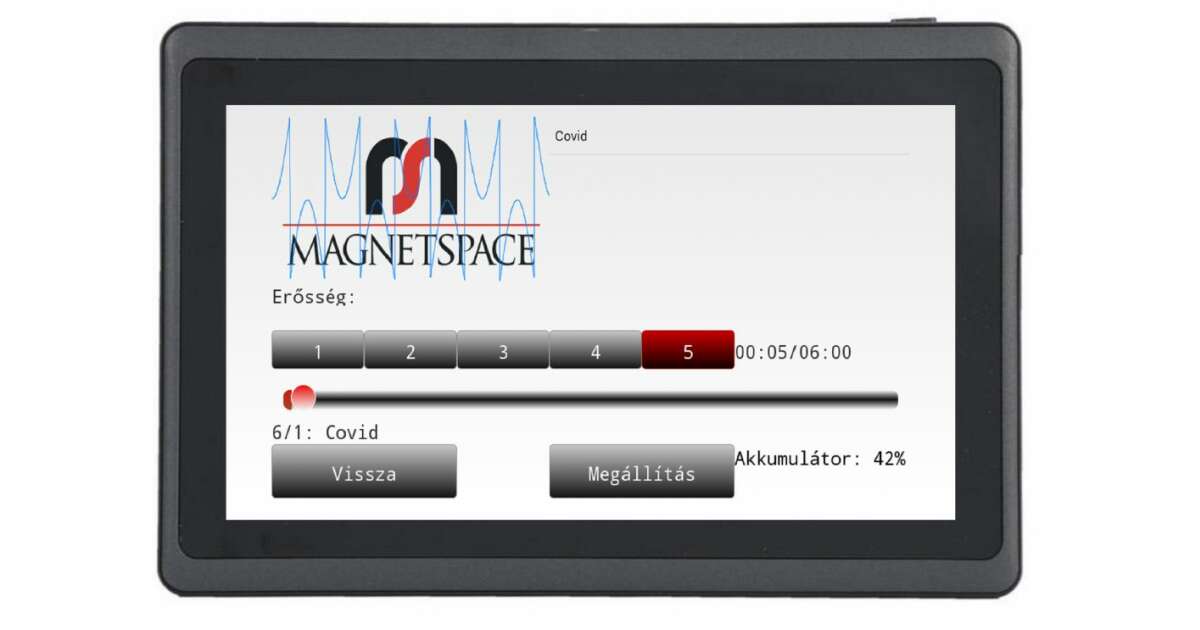Magnetspace zapper frekvenciás készülék 3,5 jack dugóval | Pepita.hu