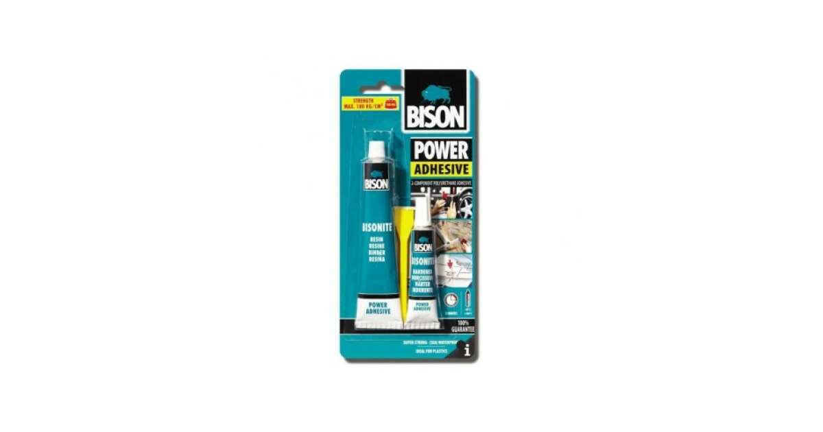 Bison Power Adhesive two-component polyurethane adhesive, 65 ml ...