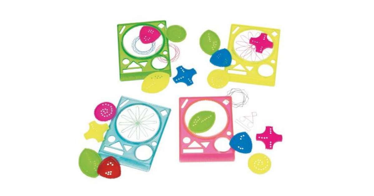 Vonalzó geometriai sablonokkal | Pepita.hu